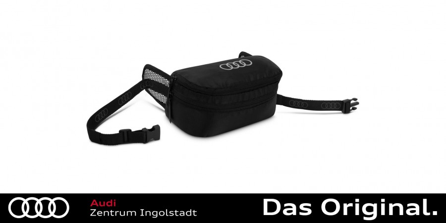 Original Audi Rucksack faltbar, schwarz 3152200100 - | Skoda Shop Zubehör